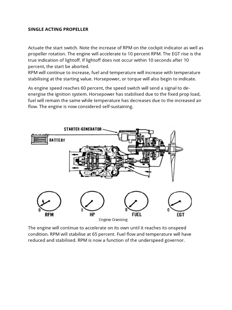 Single Acting Propeller | PDF | Gear | Propeller