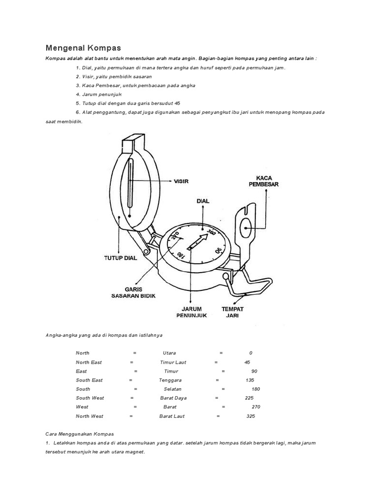Mengenal Kompas | PDF