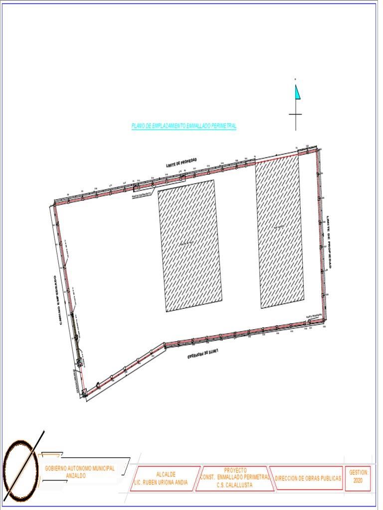 ENMALLADO PERIMETRAL CALALLUSTA (2) - Modelo | PDF