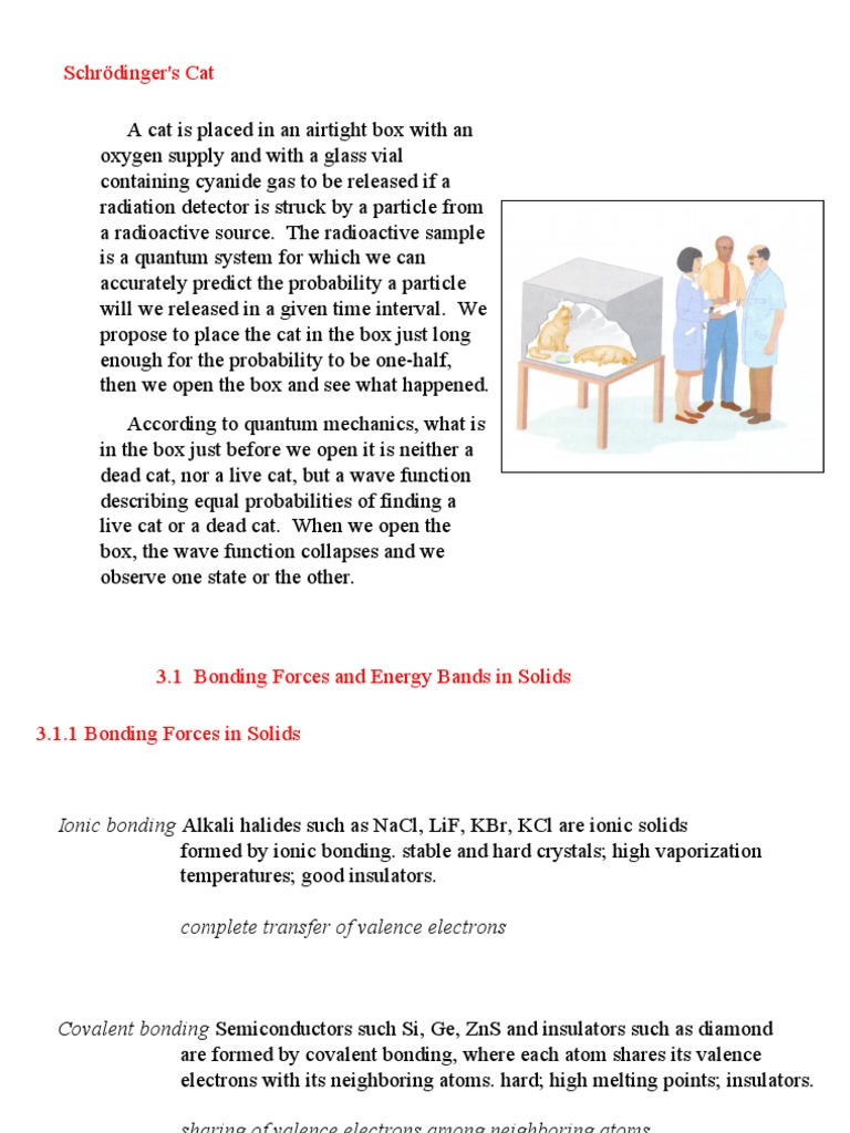 Lecture 08 | PDF | Chemical Bond | Ionic Bonding