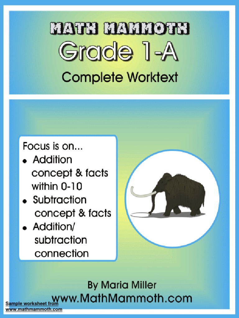 Navigating Math Mammoth: An Overview of Key Concepts and Chapter ...