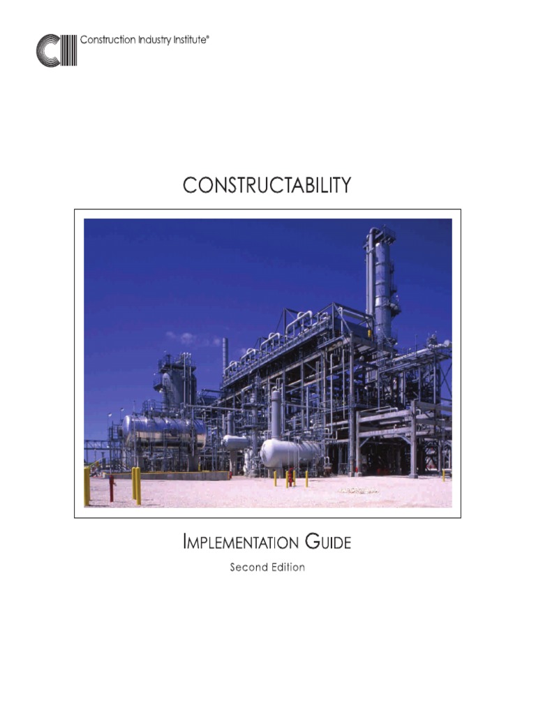 CII. Constructability | PDF | Goal | Benchmarking