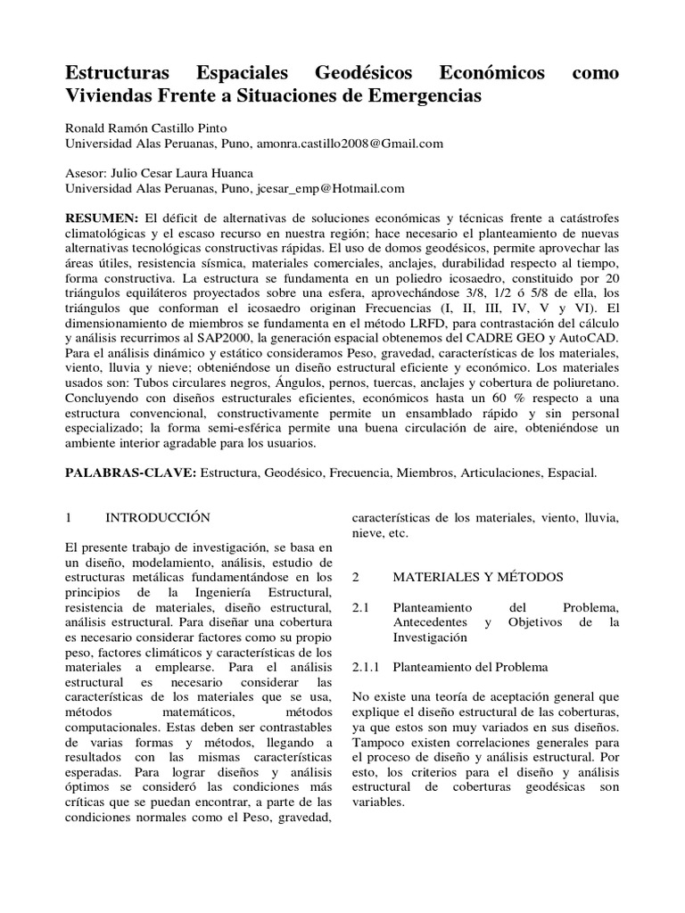 U. Alas Peruanas - Puno (Ronald R.) PDF | PDF | Hazme | Naturaleza