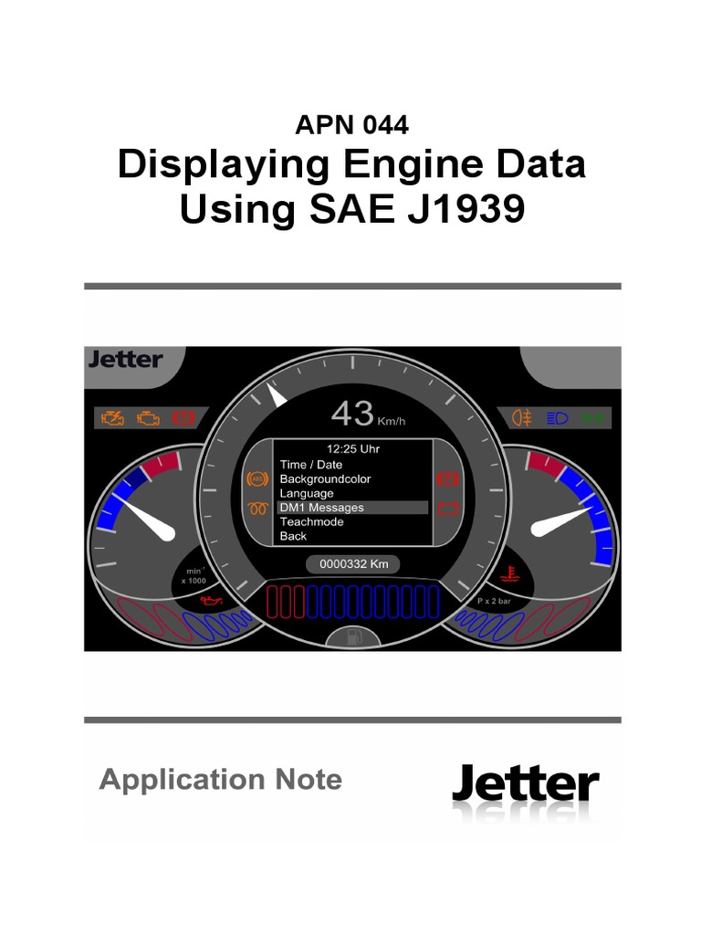 Displaying Engine Data Using SAE J1939 | PDF | Subroutine | Fuel ...