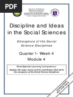 DISS-MODULE-Week 1 | PDF | Social Science | Primary Sources