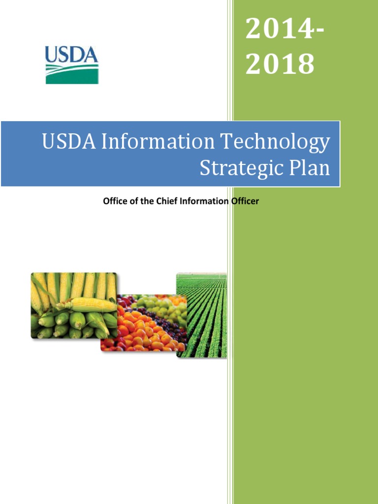 USDA IT Strategy 2014-2018 | PDF | Cloud Computing | Geographic ...