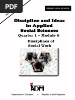 Disciplines and Ideas in The Applied Social Science | PDF | Sociology ...