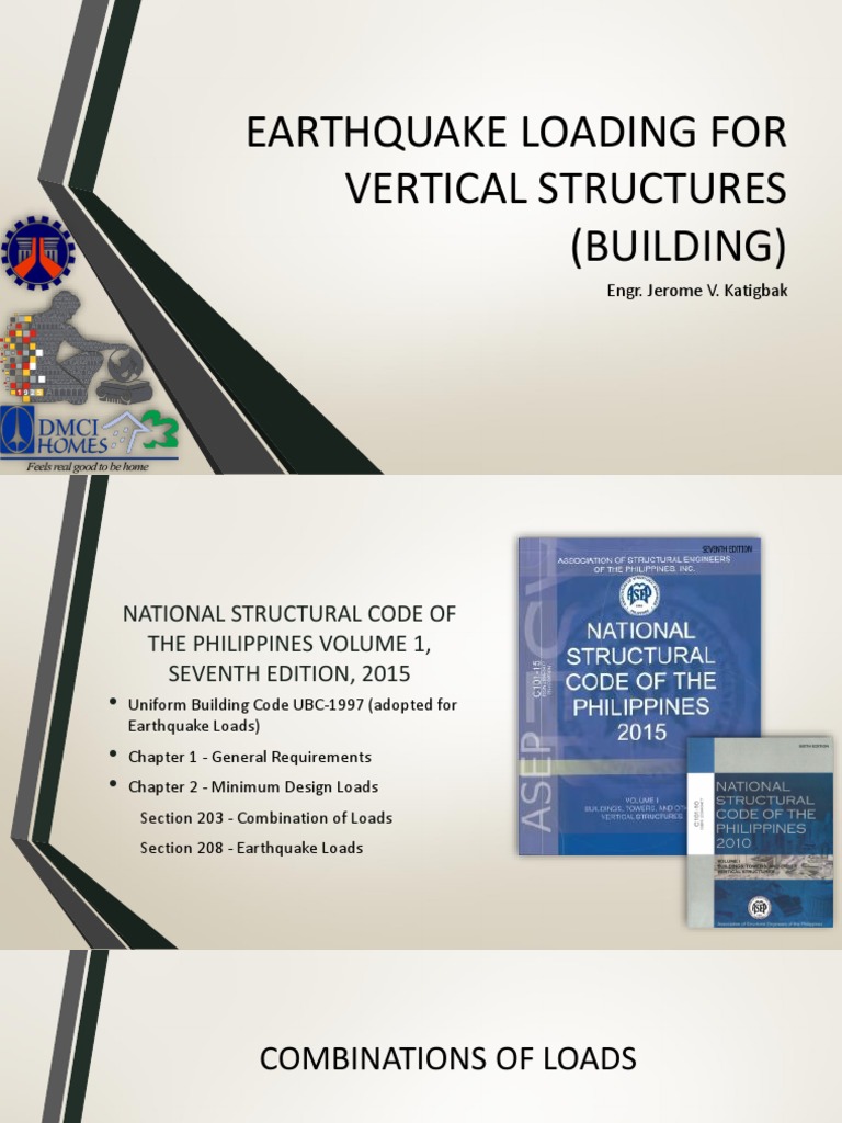 Lecture 2a Earthquake Loading For Vertical Structures PDF | PDF ...