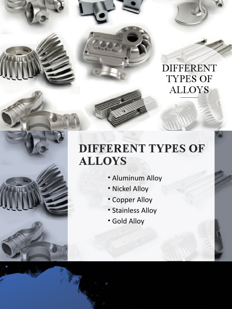 Different Types of Alloys | PDF | Alloy | Copper
