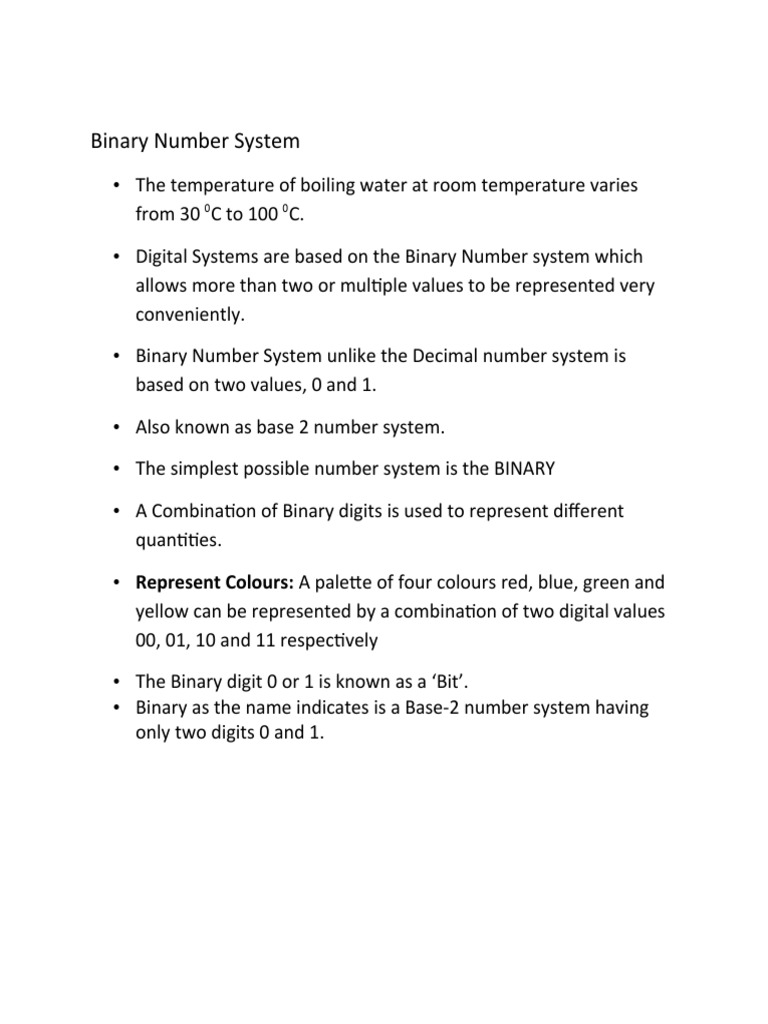 Binary Basics for Tech Enthusiasts | PDF | Home & Garden