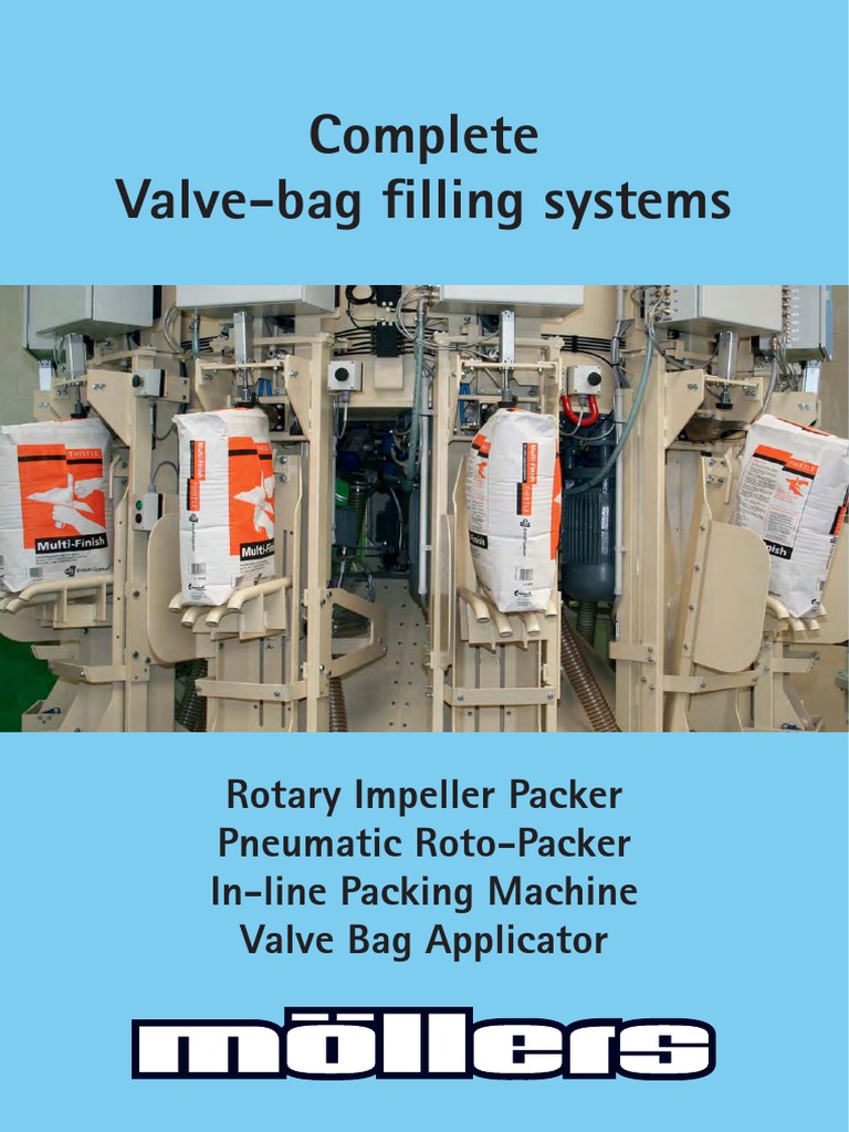 En Bag Filling Systems PDF | PDF | Packaging And Labeling | Valve