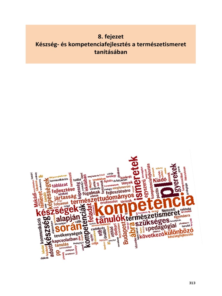 8 Fejezet Kepesseg Kompetencia | PDF