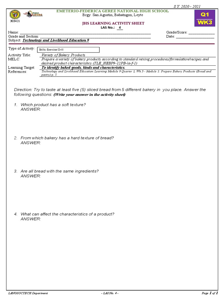 To Identify Baked Goods, Kinds and Characteristics.: Emeterio-Federica ...