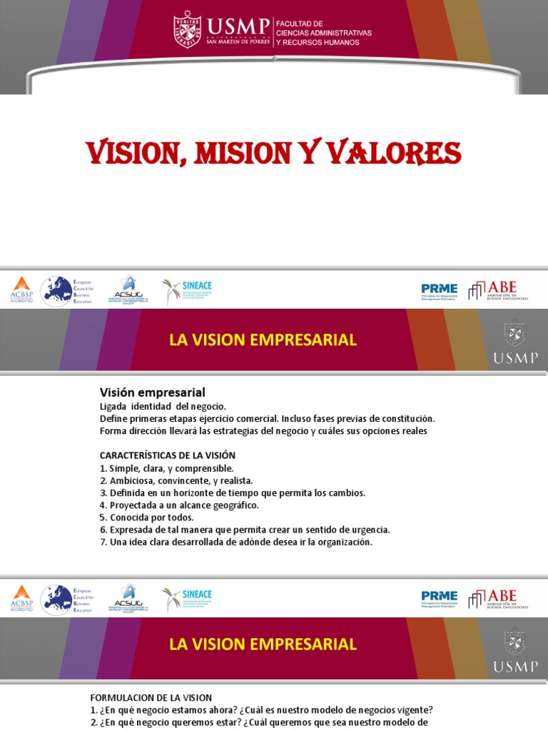 Vision, Mision, Valores | Descargar gratis PDF | Responsabilidad social ...