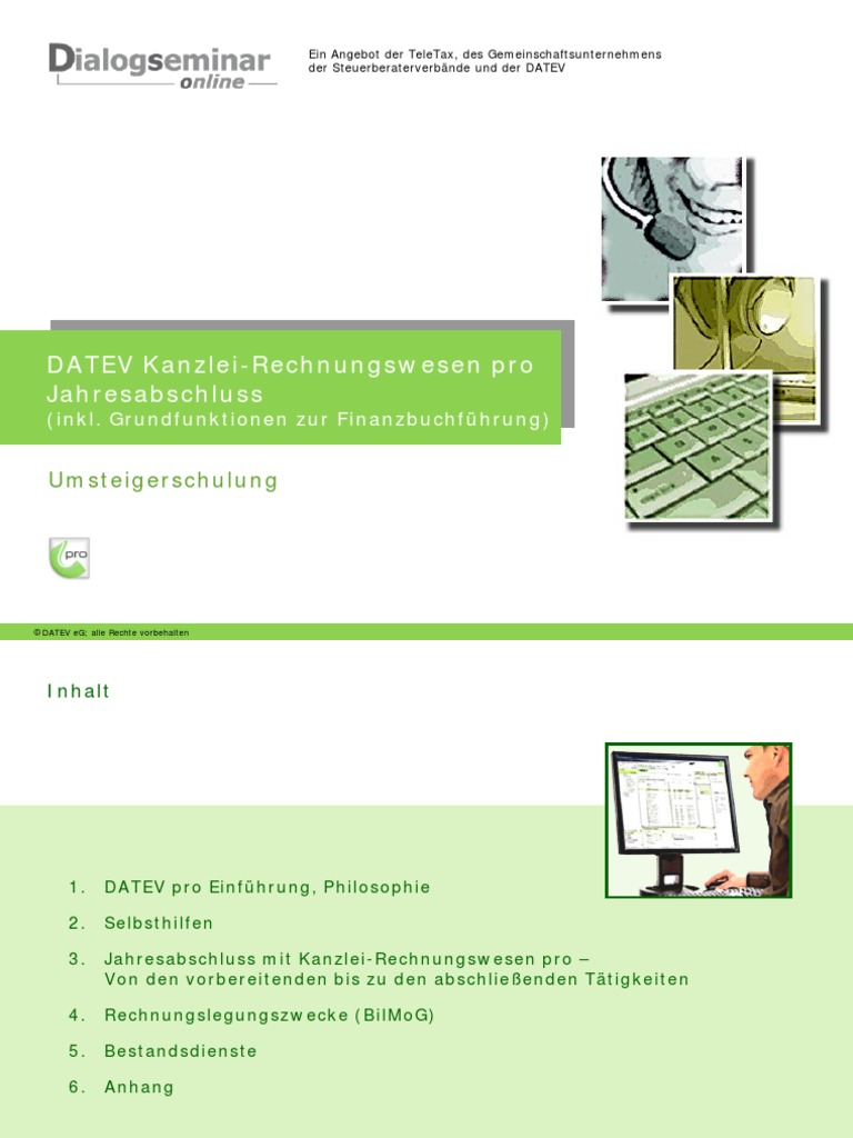 Jahresabschluss DATEV PDF | PDF