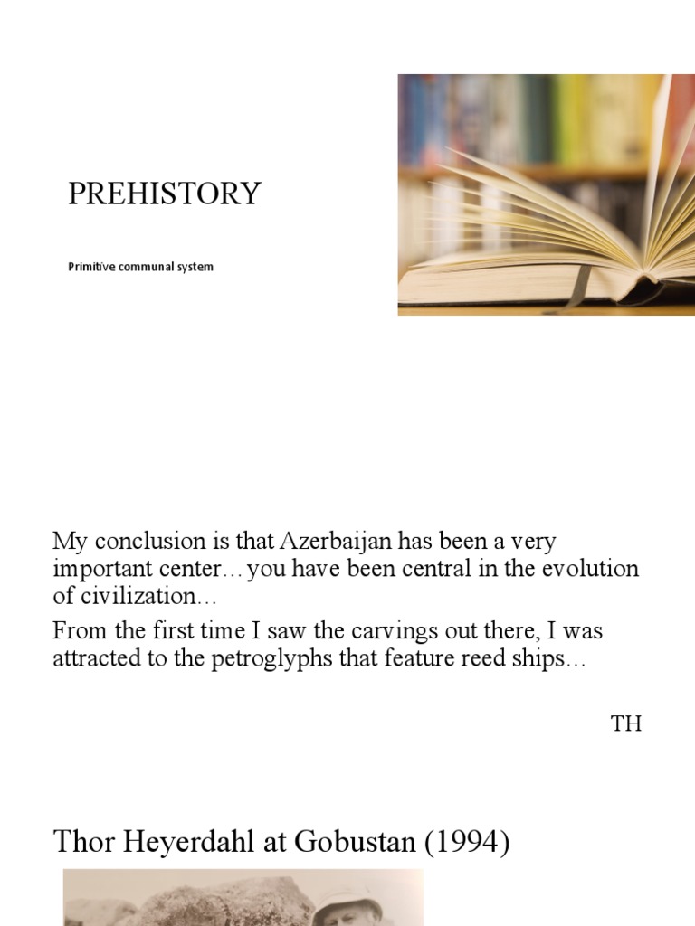 Prehistory: Primitive Communal System | PDF | Paleolithic | Homo