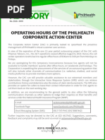 Philhealth Online Access Form: Revised Poaform No. 001, August 2012 ...