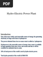 Layout of Hydroelectric Power Plant | PDF | Hydroelectricity | Power ...