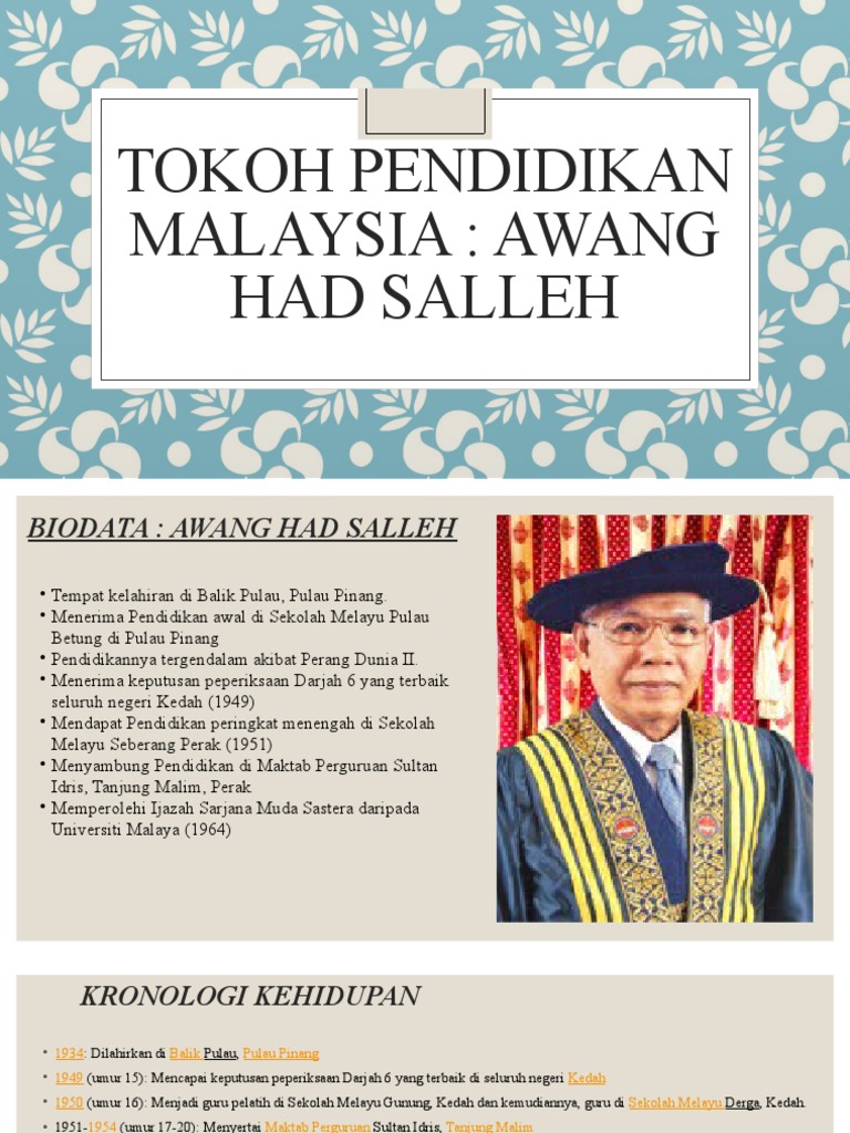 Awang Had Salleh | PDF