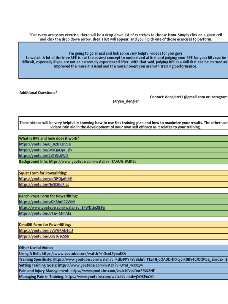 12 Week Bodybuilding Program 2 | PDF | Hobbies | Individual Sports