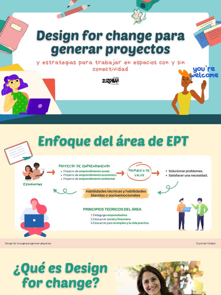 Design For Change para Generar Proyectos | PDF | Iniciativa empresarial ...