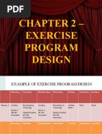 Chapter 2. Exercise Prescription: Learning Outcomes | PDF | Strength Training | Physical Fitness