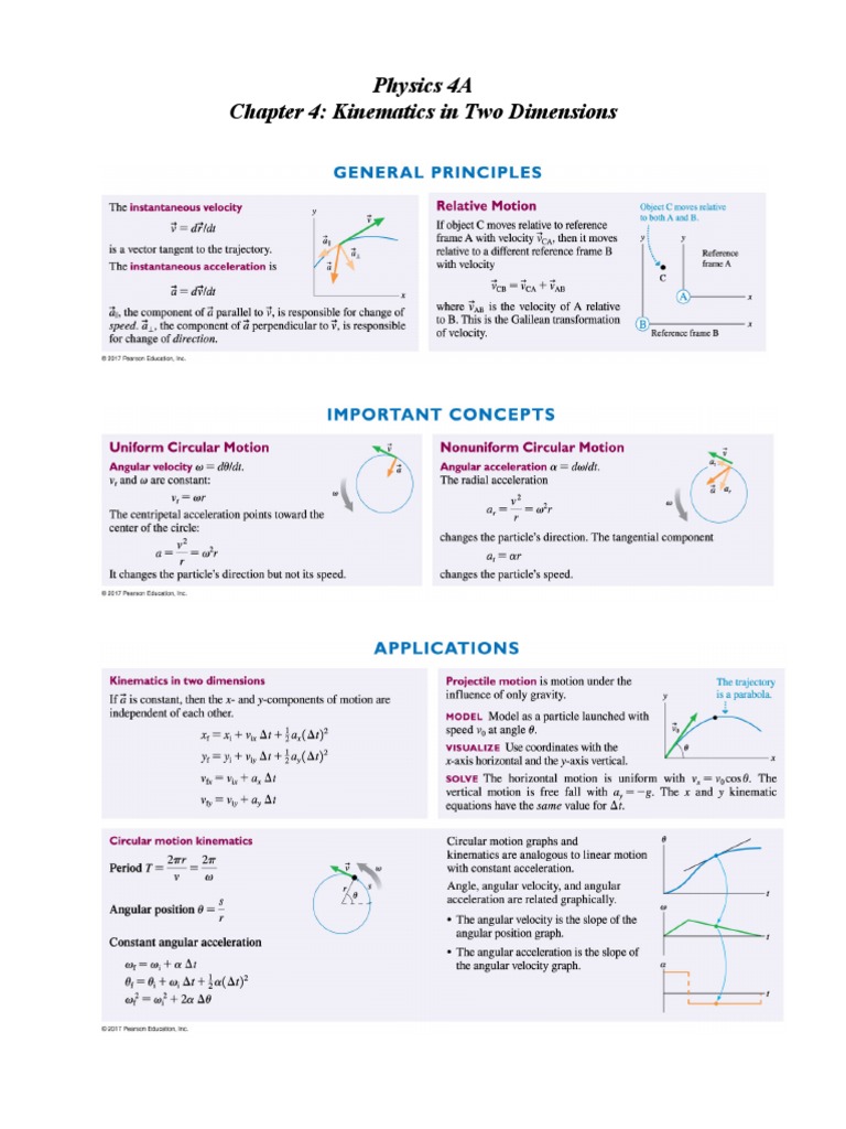 Kinematics in Two Dimensions Problems | PDF | Acceleration | Projectiles