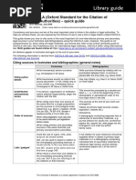 PULP Referencing Guide Edited | PDF | Essays | Citation