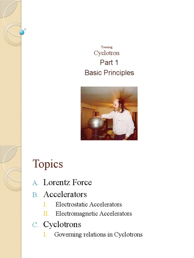 Understanding Cyclotron Mechanics | PDF | Particle Accelerator | Mass