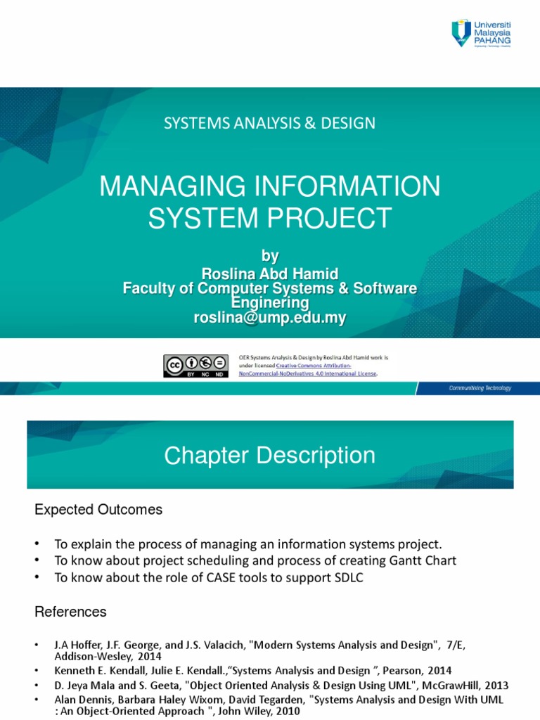 Managing Information System Project: Systems Analysis & Design | PDF ...