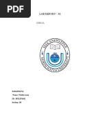 CSE332 Lab Report 1 | PDF | Bit | Computing