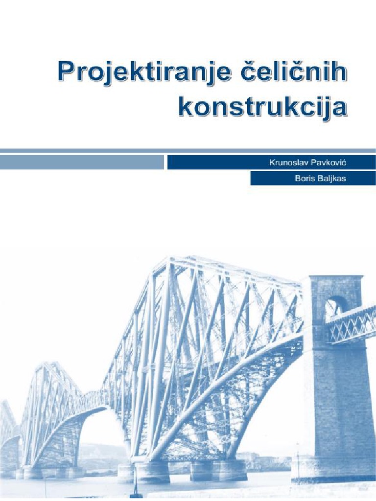 Projektiranje Čeličnih Konstrukcije PDF | PDF