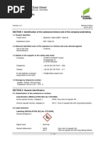 Msds Nacl | PDF | Toxicity | Congenital Disorder