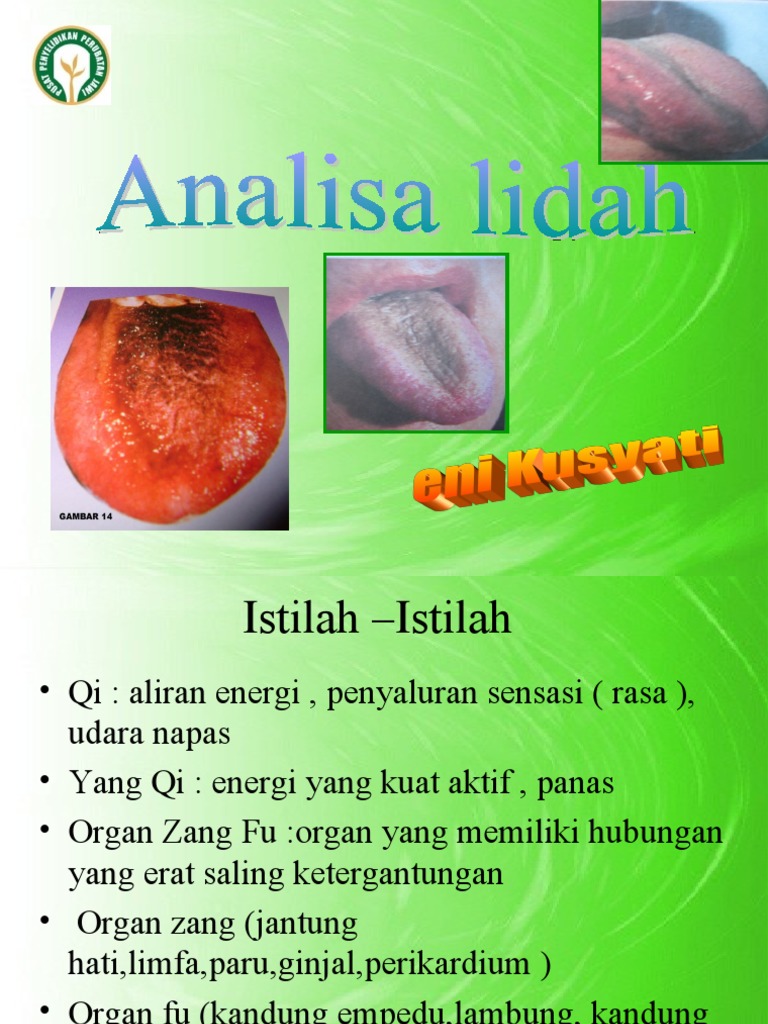 Analisis Lidah | PDF