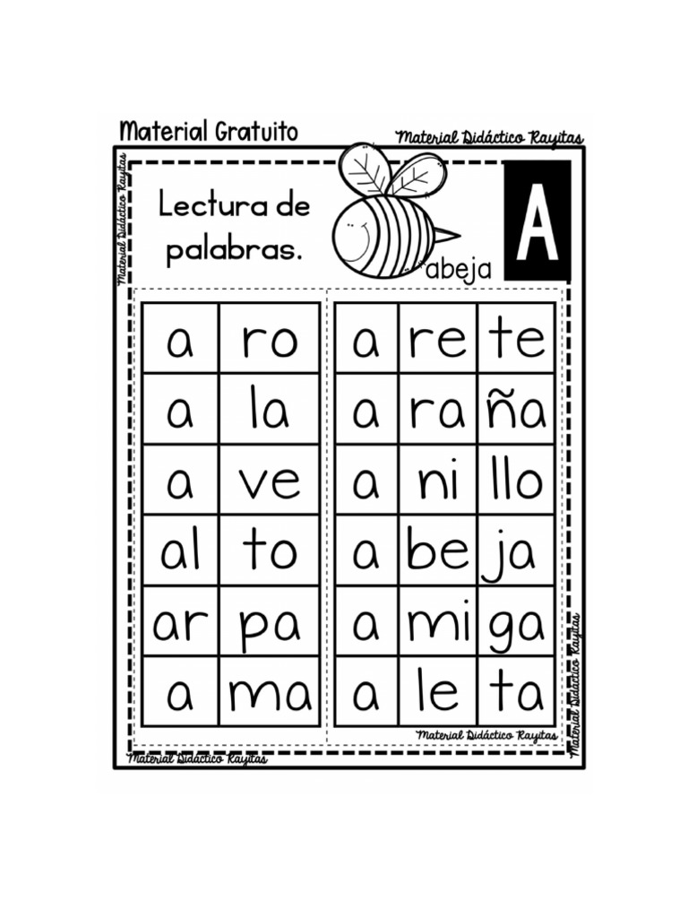 Lecturas para Trabajar La Fluidez Lectora de Sus Pequeños. | PDF