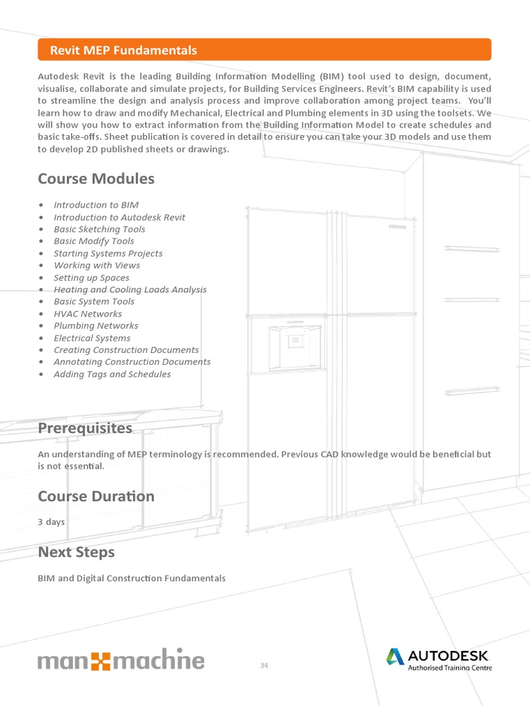 Course Modules: Revit MEP Fundamentals | PDF
