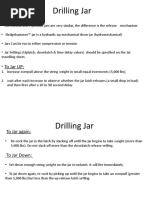 Basic Jarring Rules. - Jar Operations - Accelerators - Jar Placement in ...