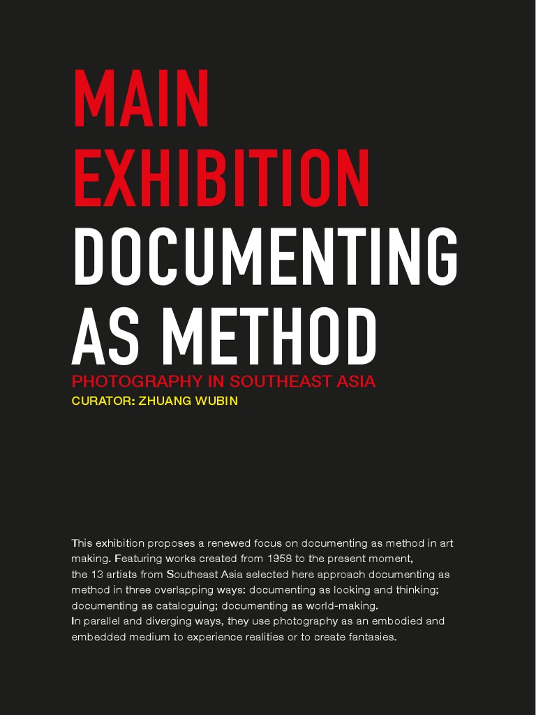 Curatorial Essay For Documenting As Meth PDF | PDF | Cambodia | Paintings