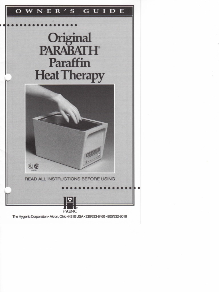 Tanque de Parafina Parabath PDF | PDF