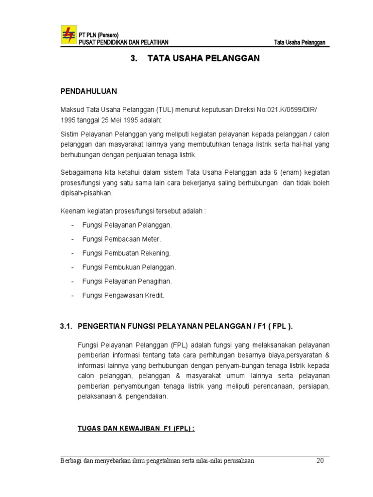 Fungsi Tul Pada p2tl | PDF