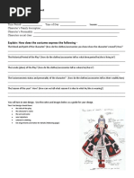 Costume Design Rubric | PDF
