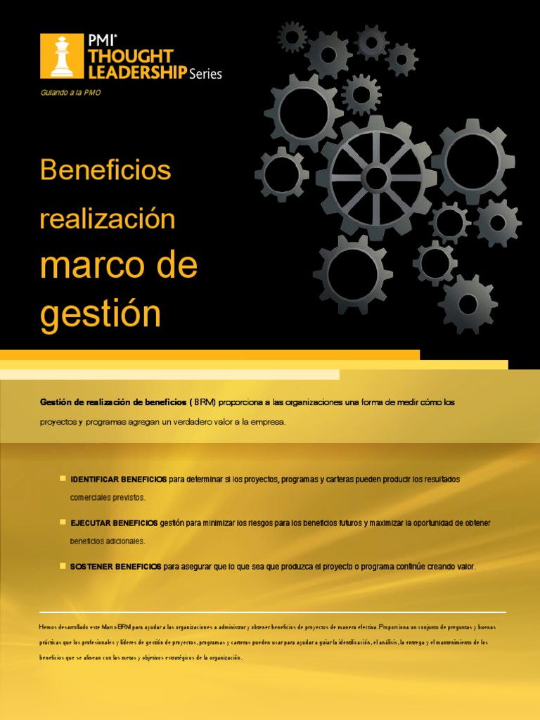 TR - Benefits Realization Management Framework - Preguntas (1) .En - Es ...