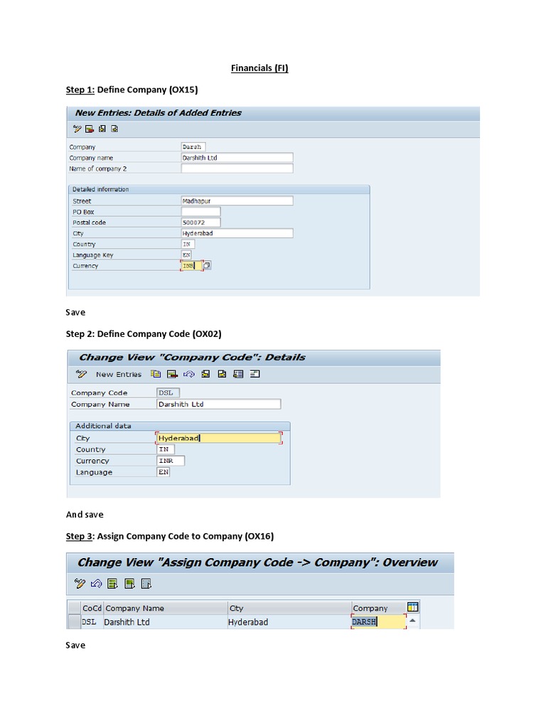 SAP FI Notes | PDF | Payments | Invoice