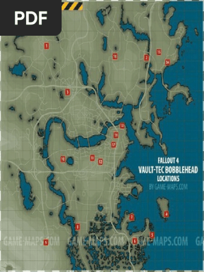 Fallout 3 Map Bobblehead Locations