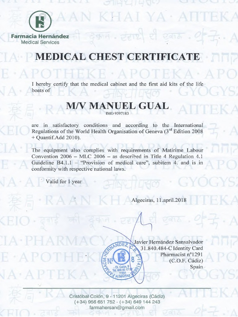 Medical Chest | PDF