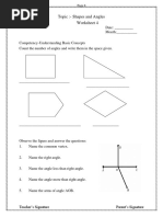 Nafs Math Worksheet 3 Grade 6 | PDF | Triangle | Teaching Methods ...