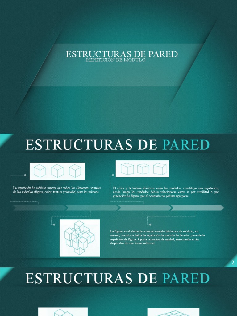 Estructuras de Pared - Repetición de Módulo | PDF | Naturaleza