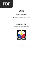 List of Government Websites | PDF | President Of The Philippines ...