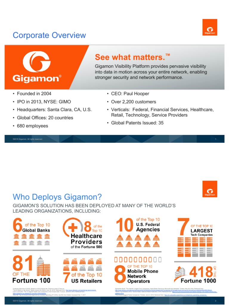 Gigamon Introduction | PDF | Virtual Machine | Cloud Computing
