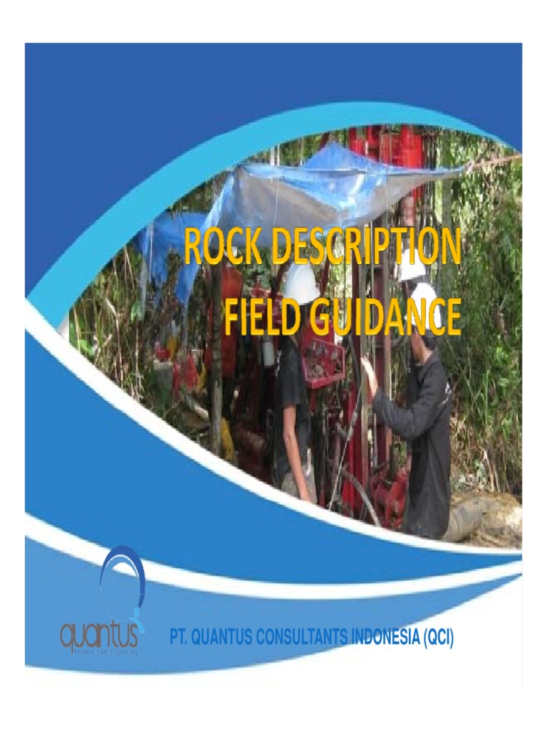 Rock Logging Field Guidance | PDF | Sandstone | Silt